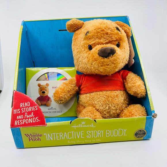 Disney | Toys | Hallmark Winnie The Pooh Interactive Story Read Along ...